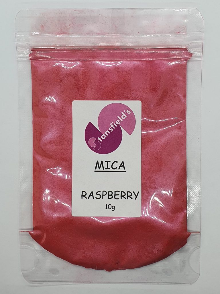 Raspberry Mica 10g Bag - Stansfield's Fragrance Oils Ltd