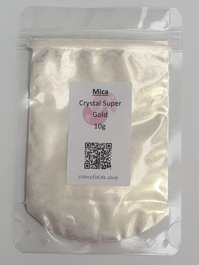 Crystal Super Gold Mica 10g Bag - Stansfield's Fragrance Oils Ltd